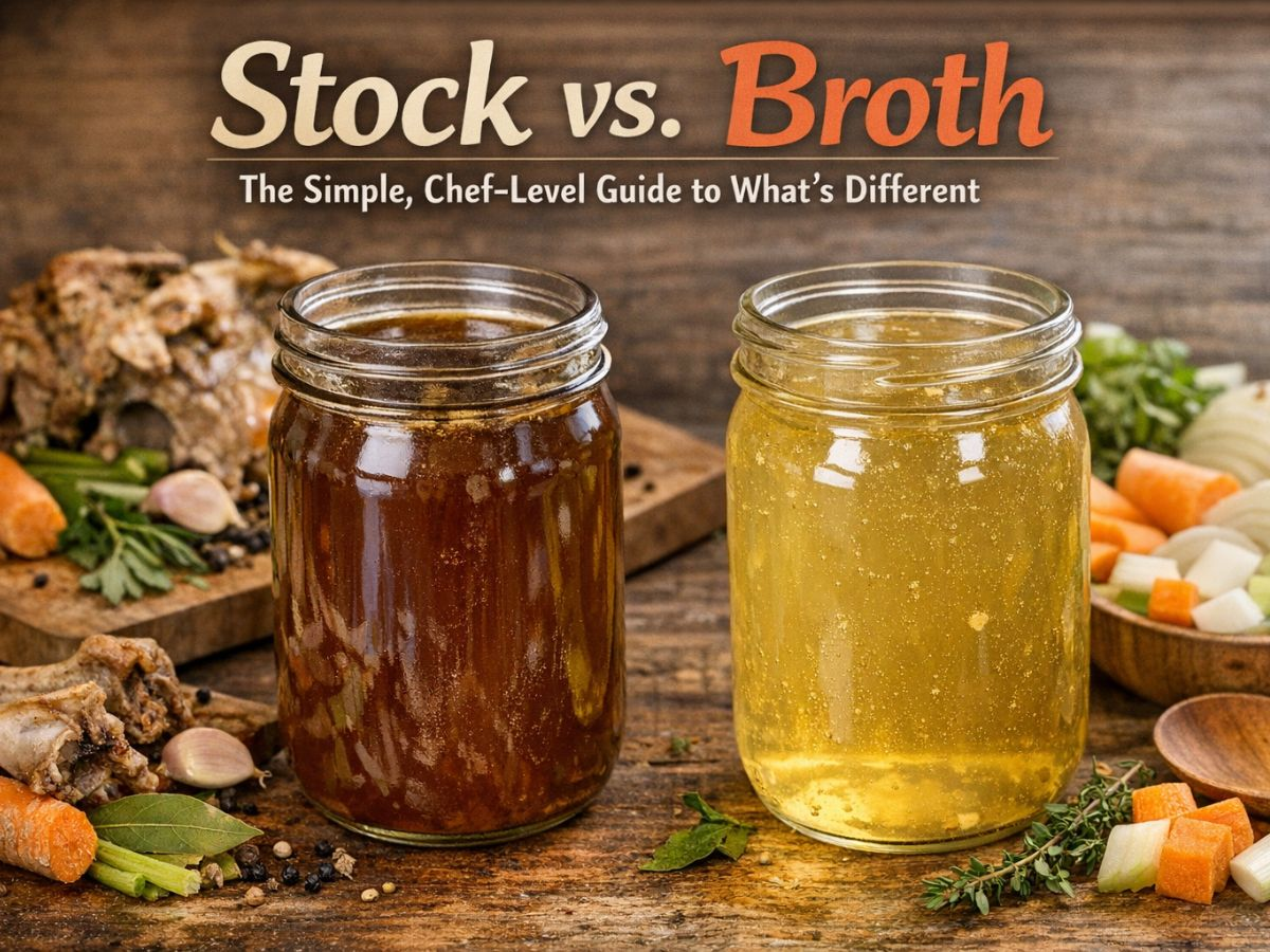 Stock vs. Broth: The Simple, Chef-Level Guide to What’s Different ...