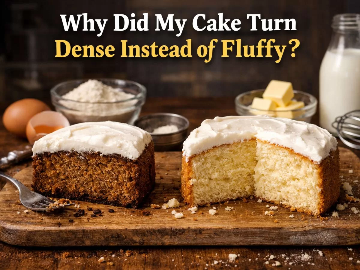 Why Did My Cake Turn Dense Instead of Fluffy? - TheHomeCookBible