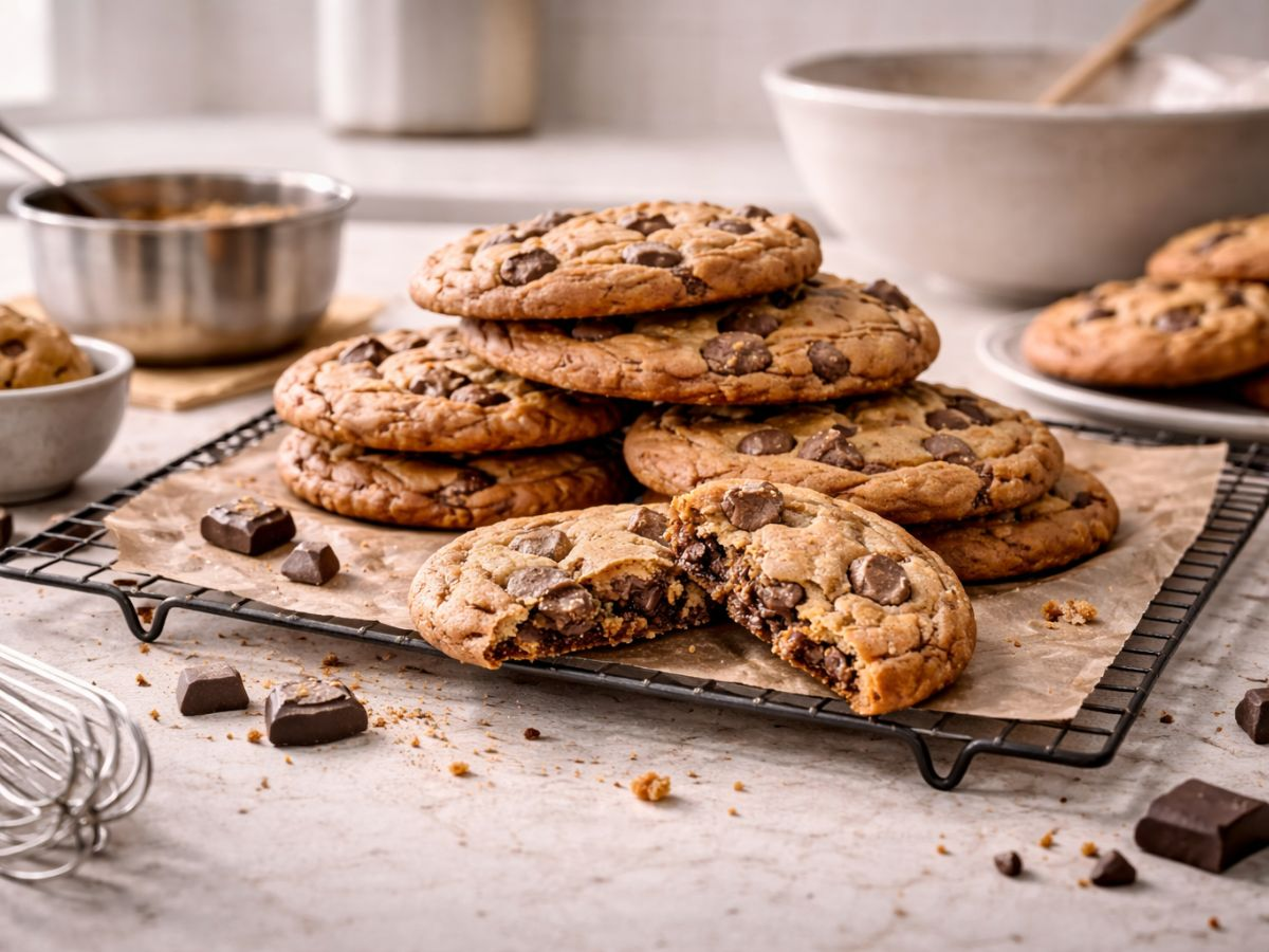 Brown Butter Chocolate Chip Cookies (Chewy Center, Crisp Edge ...